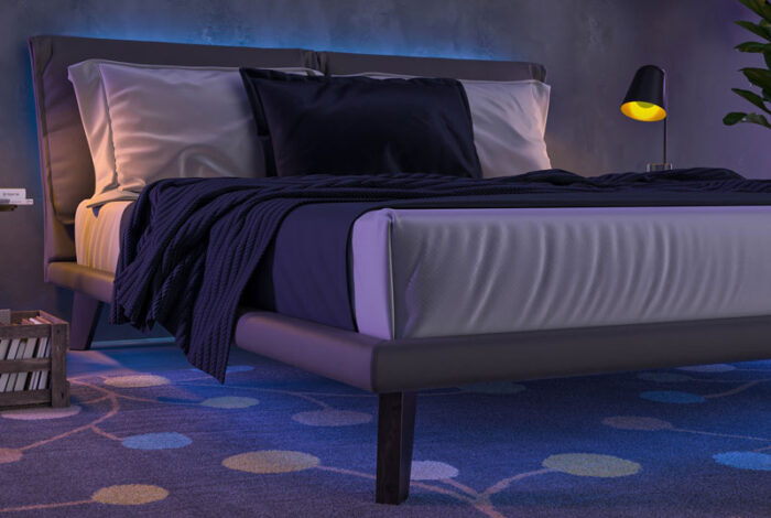 Bett mit LED Günstige & stylische LED Bett Modelle 2025