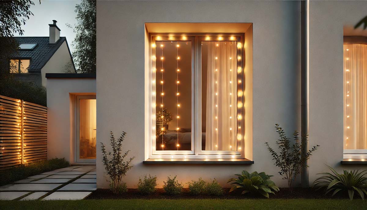 Strahlende Akzente: Perfekte Fensterbeleuchtung für Ihr Zuhause